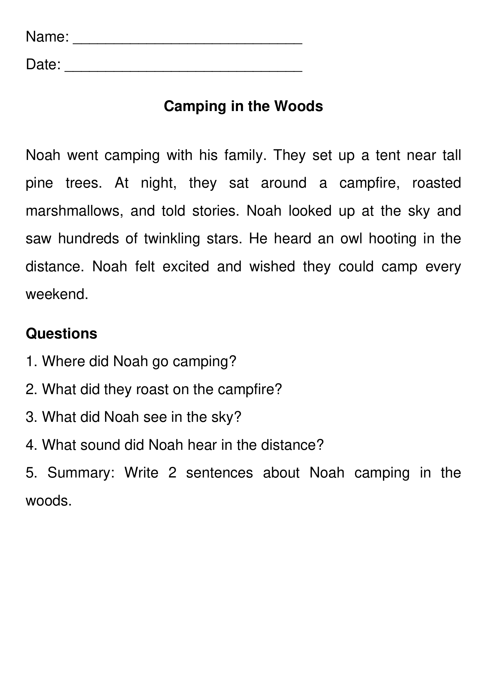 Free Printable English Worksheets for All Grades | EnglishLinx