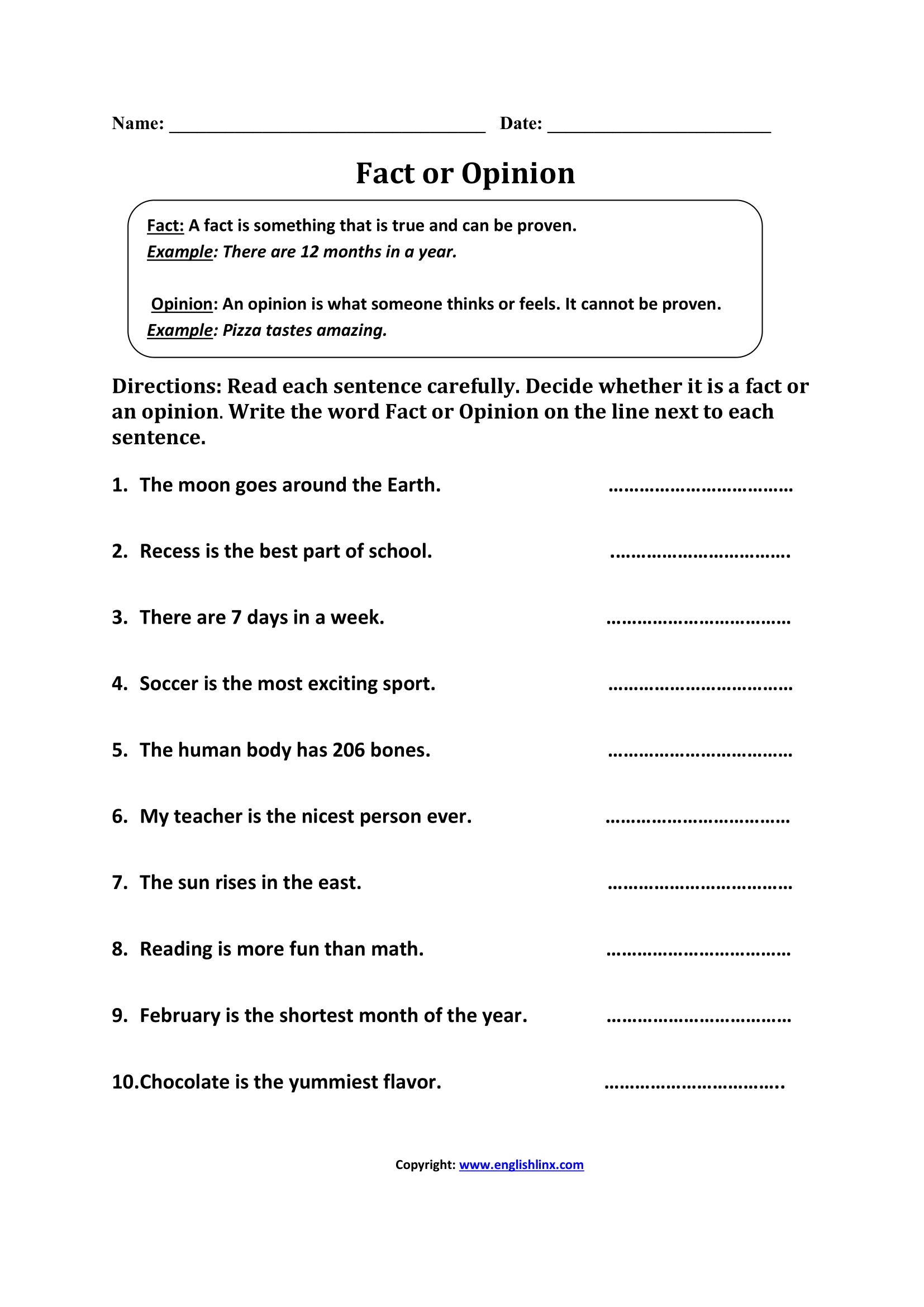 3rd Grade Writing Worksheets | Printable Writing Activities for Third Grade