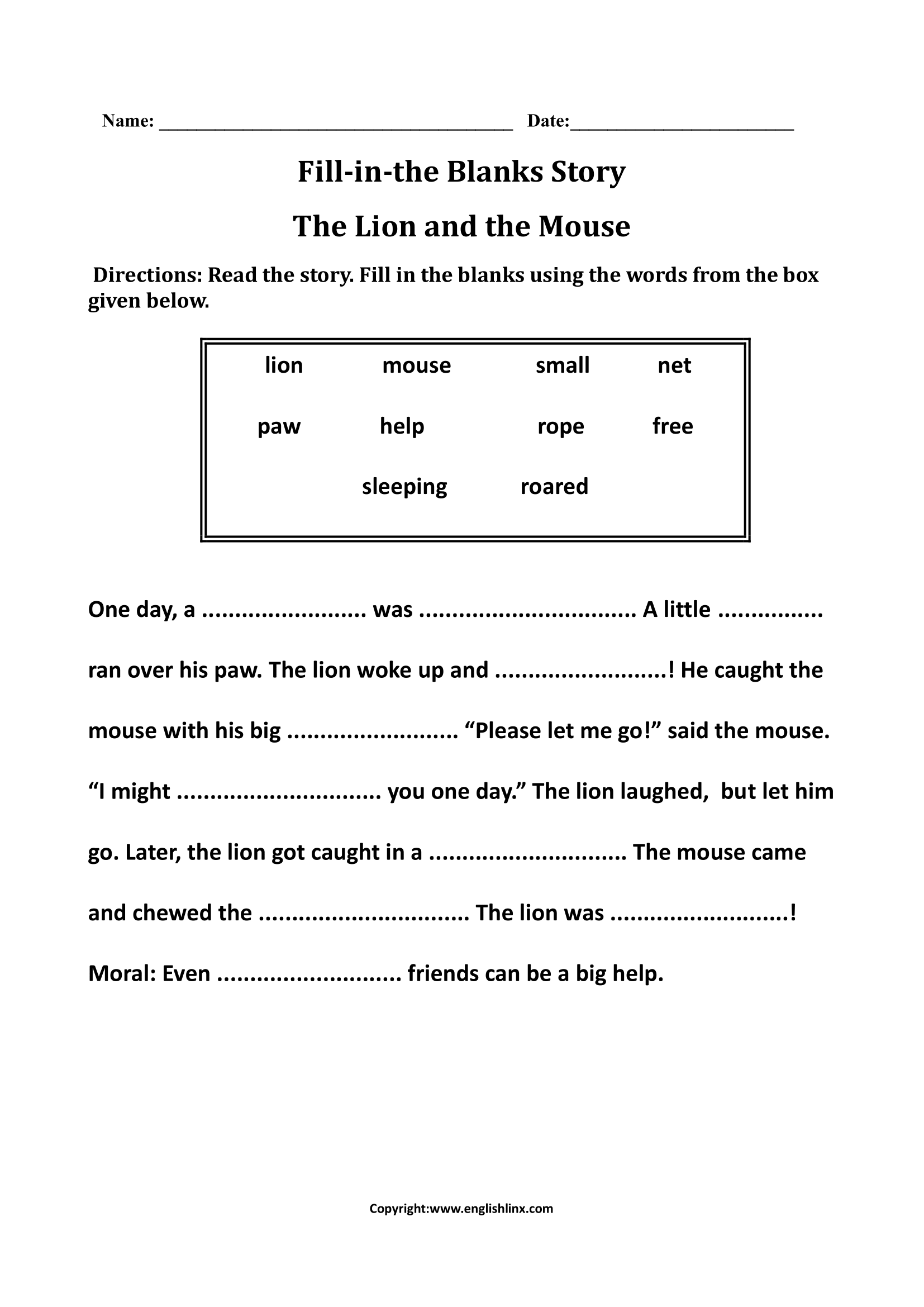1st Grade Writing Worksheets | Printable First Grade Writing Practice