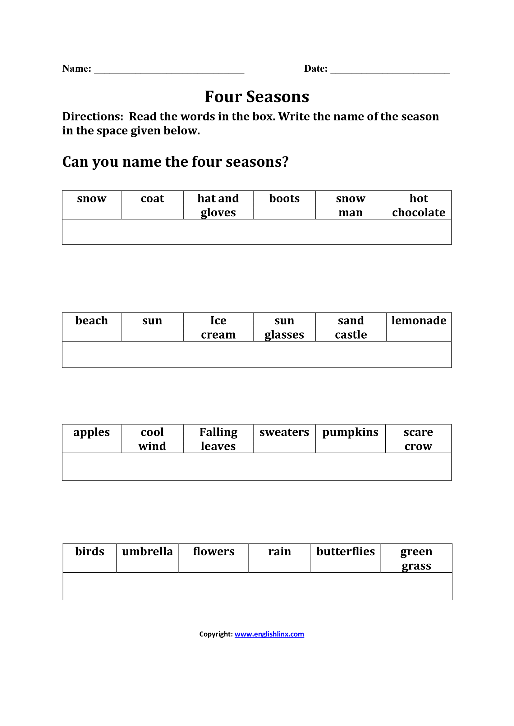Kindergarten Writing Worksheets | Printable Early Writing Practice