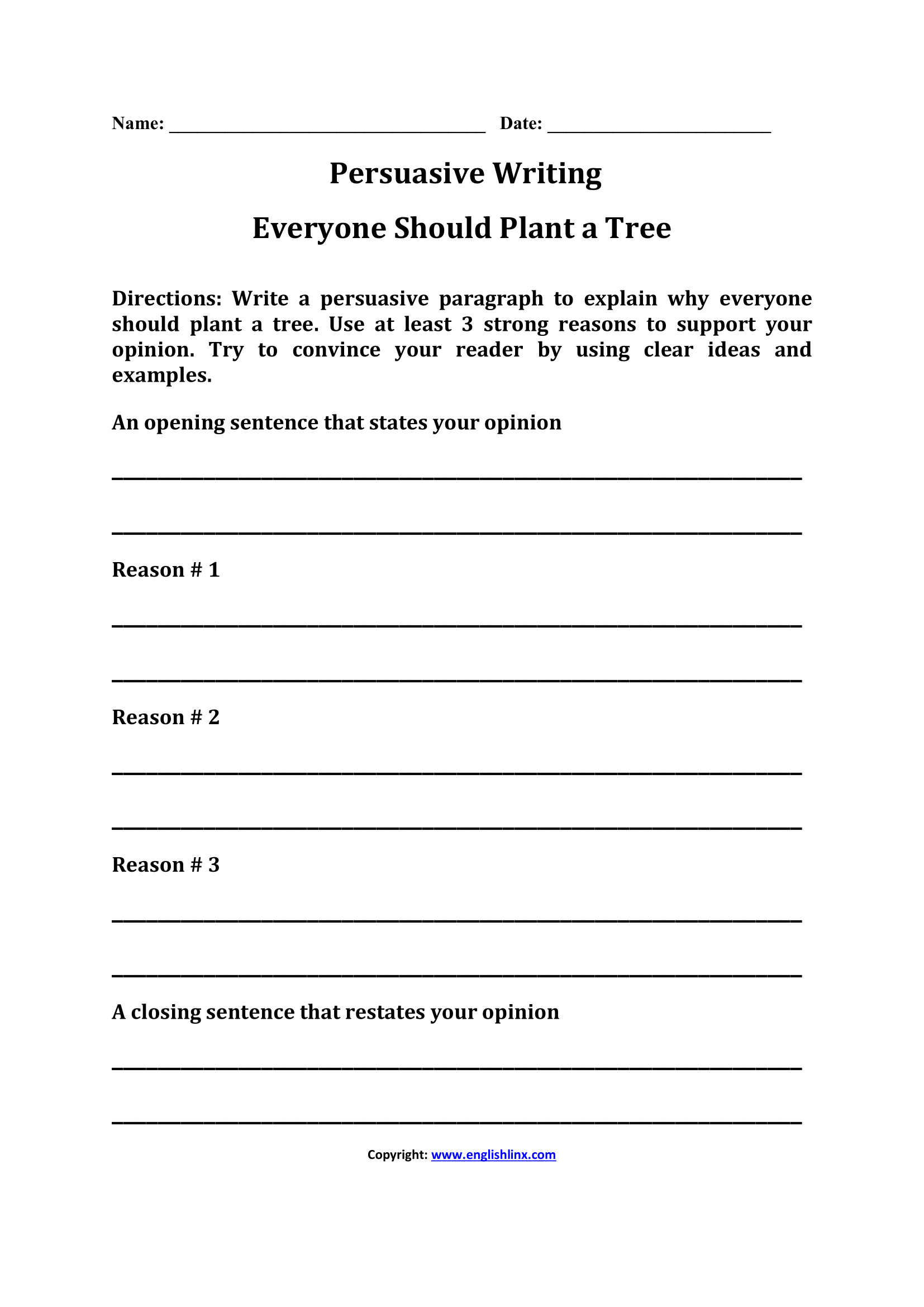 4th Grade Writing Worksheets | Printable Writing Practice for Fourth Grade